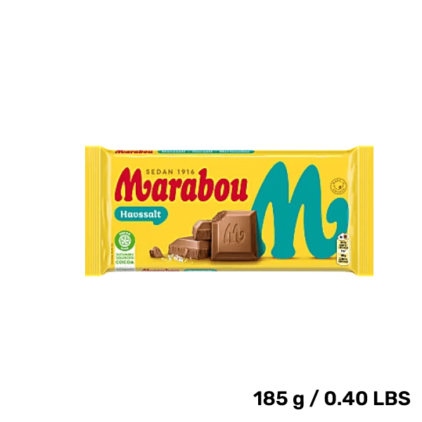 Marabou Milk Chocolate Sea Salt Bar | Sweet & Salty – Scandybites